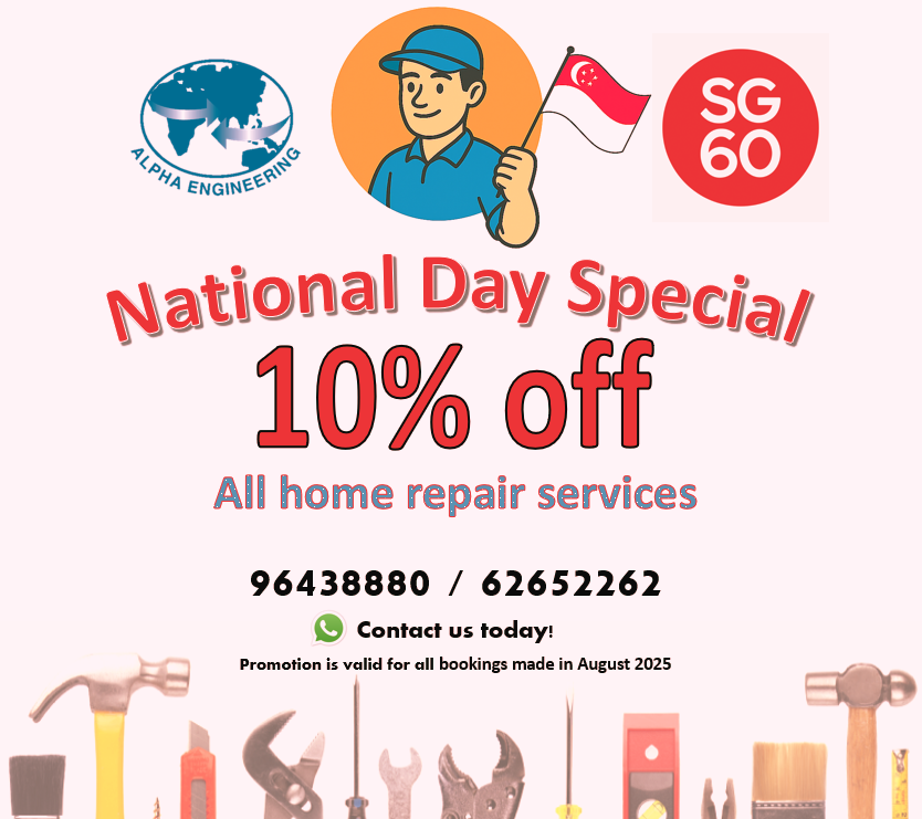 SG60 : National Day Special (Aug 2025) – Alpha Engineering Services