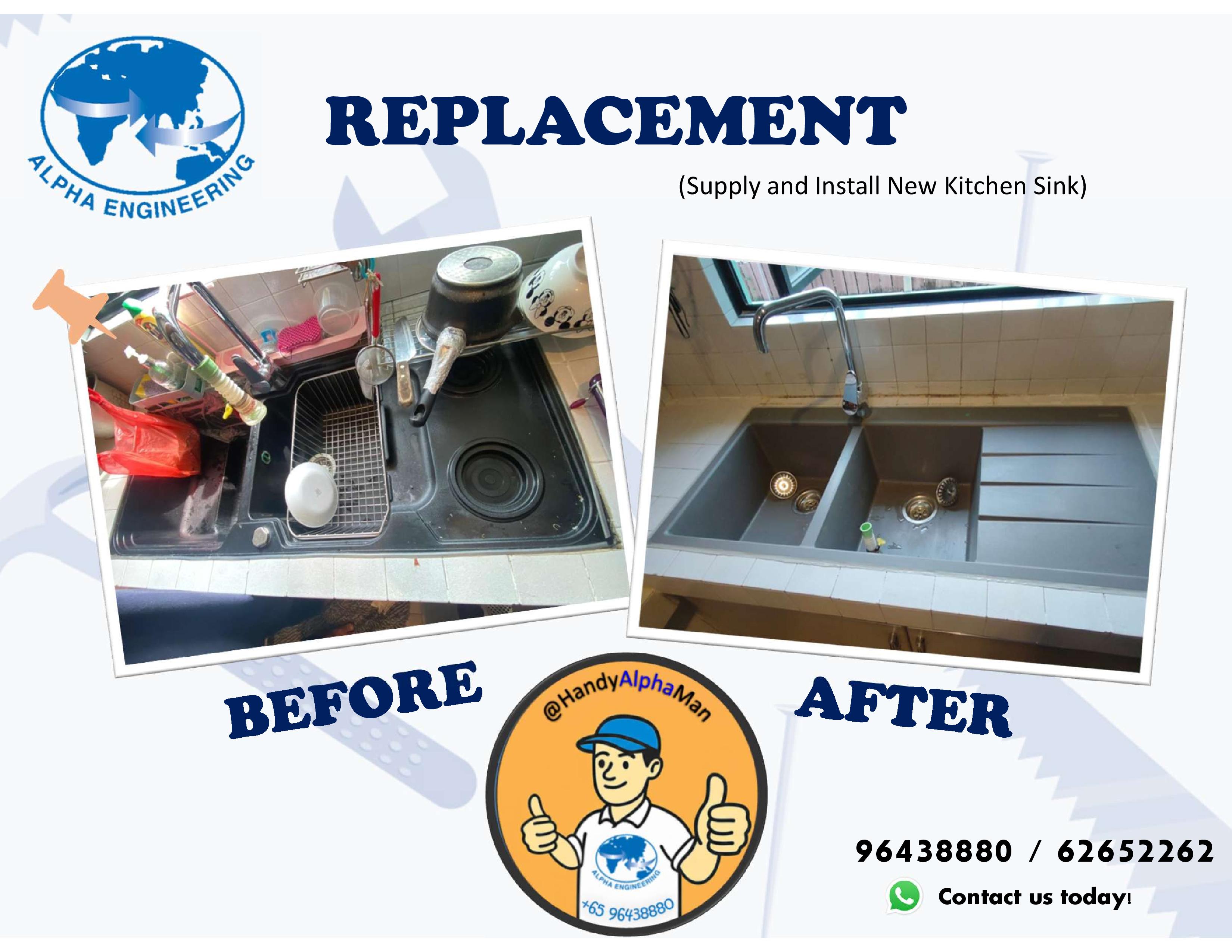 Kitchen Sink Replacement: A Simple Upgrade for a Cleaner, Modern Look ...